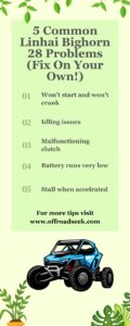 5 Common Linhai Bighorn 28 Problems (Fix On Your Own!) - Offroad Seek